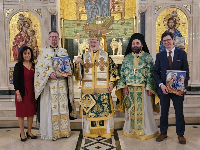 Θερμή υποδοχή του π. Γρηγορίου Γκίλμπερτ στον Άγιο Ιωάννη του Τέναφλάι ...