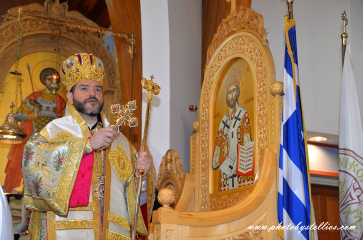 Στον Άγιο Αθανάσιο Παράμους τα ονομαστήρια του Επισκόπου Μηδείας, κ ...