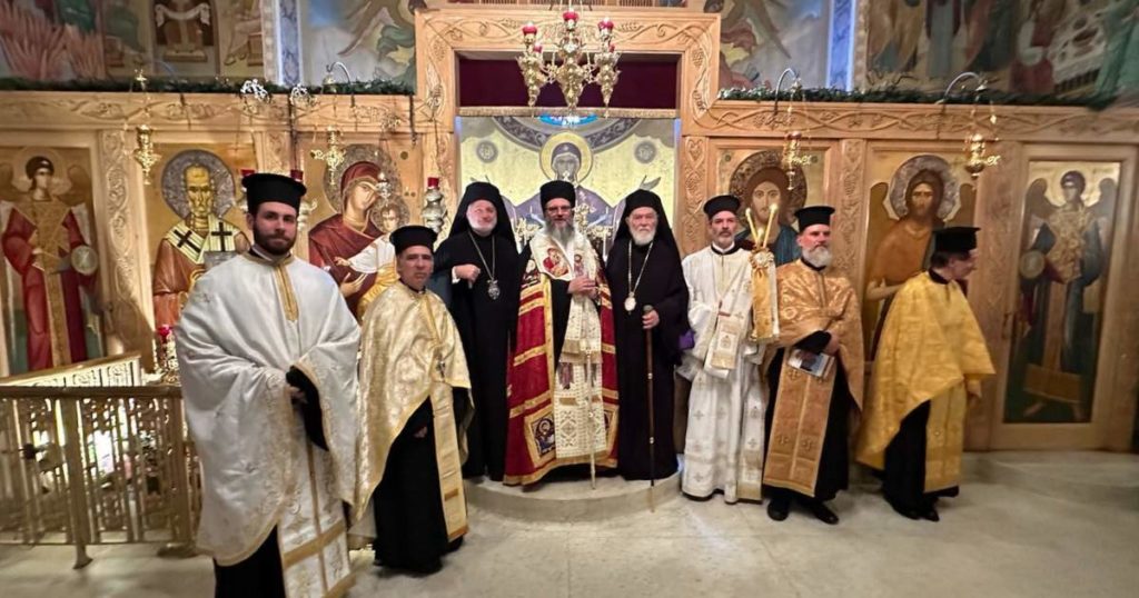 Ο Ελπιδοφόρος προεξήρχε της ενθρόνισης του Επισκόπου Φιλομηλίου Θεοφάνη ...